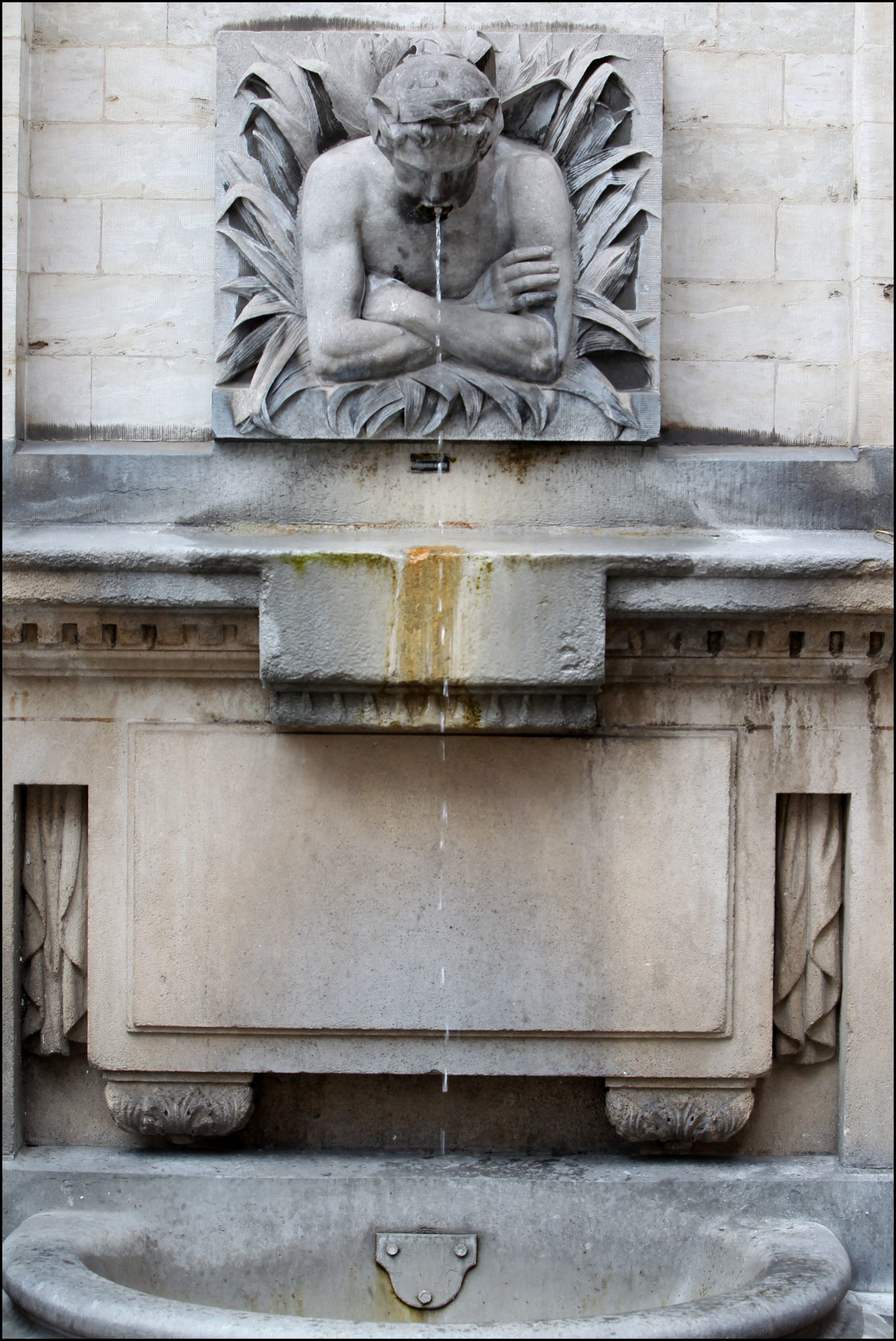 Bruxelles - Le Cracheur - Le musée de l'eau et de la fontaine